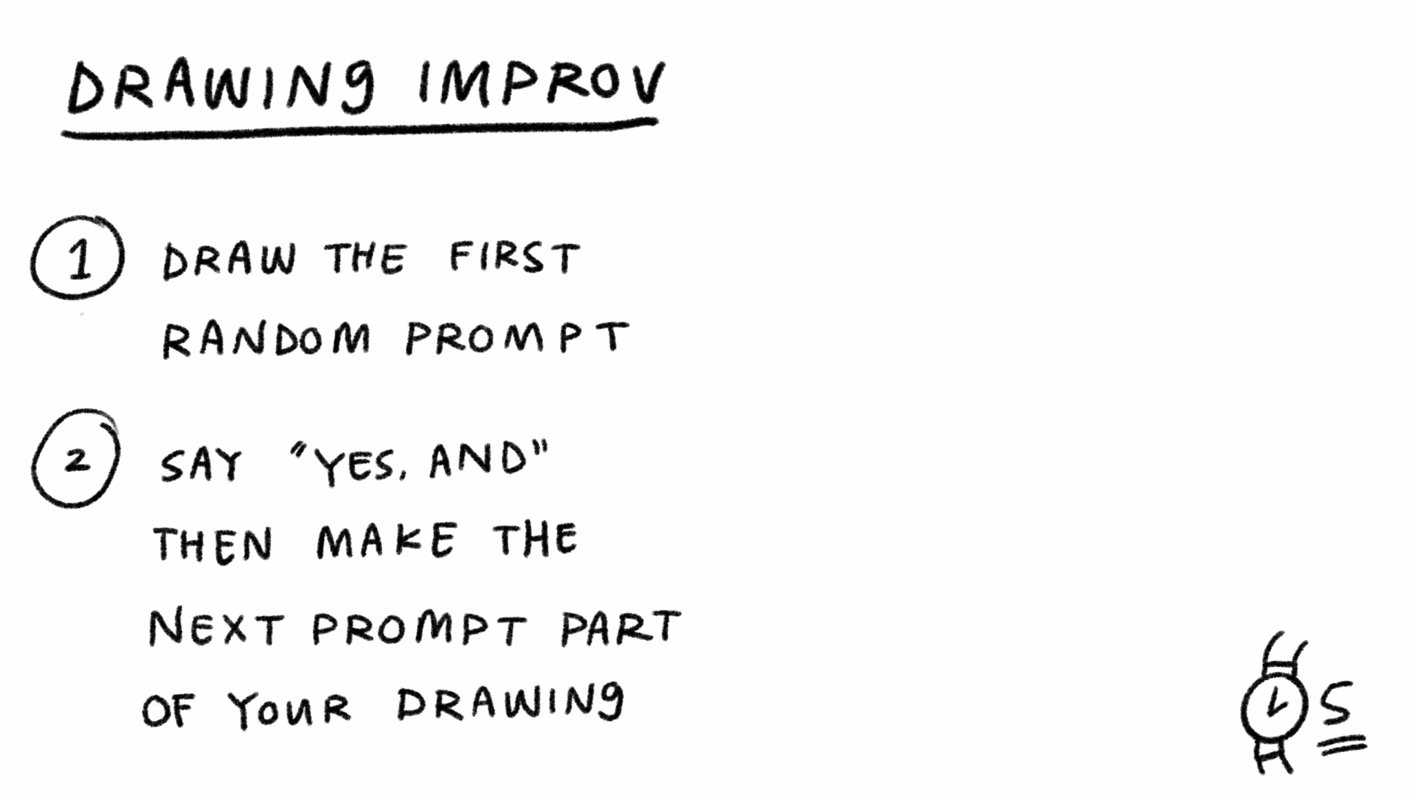 3 of my favourite creative warm ups – Work Over Easy